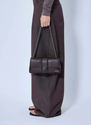 Jacquemus Le Bambino Chaîne Shoulder Bag - Brown