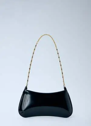 Jacquemus Le Petit Bisou Chaîne Shoulder Bag - Black