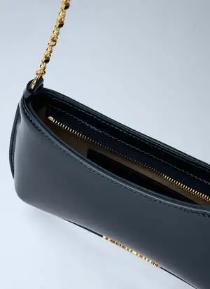 Jacquemus Le Petit Bisou Chaîne Shoulder Bag - Black