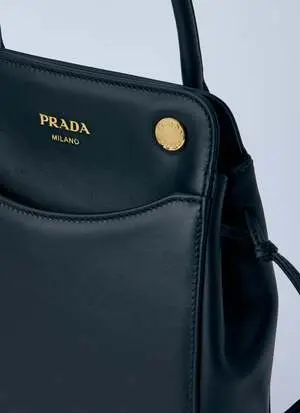 Prada Carry Mini Leather Handbag