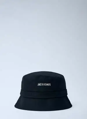 Jacquemus Le Bob Gadjo Bucket Hat - Black