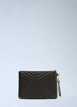 Saint Laurent Monogram Matelassé Pouch