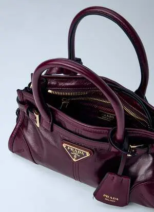 Prada Mini Bonnie Leather Handbag