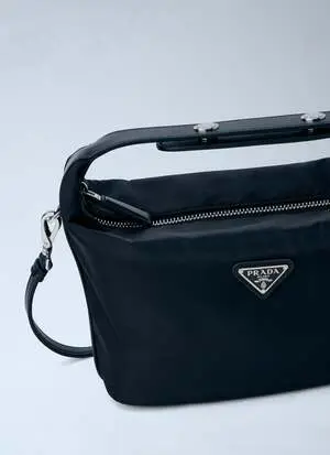 Prada Chérie Re-nylon Mini Bag - Black