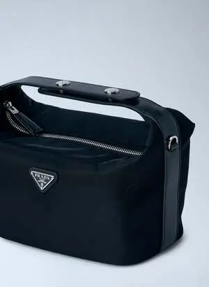 Prada Chérie Re-nylon Mini Bag - Black