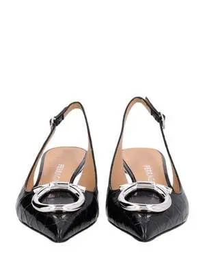 FERRAGAMO Slingback Maxi Gancini