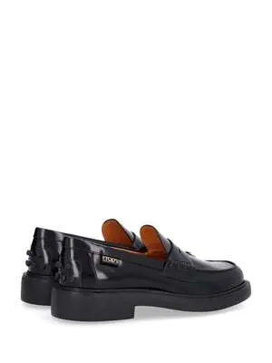 TOD'S Leather Moccasin - Black