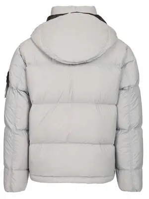 Stone Island Down Jacket In 6.6 Ripstop Nylon Cordura