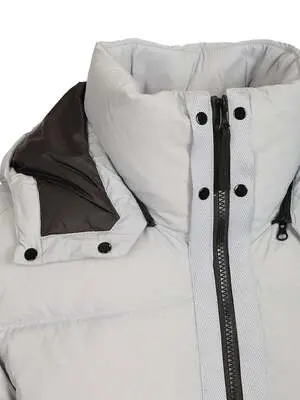 Stone Island Down Jacket In 6.6 Ripstop Nylon Cordura