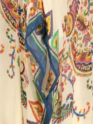 Etro Kaftan With Paisley Print