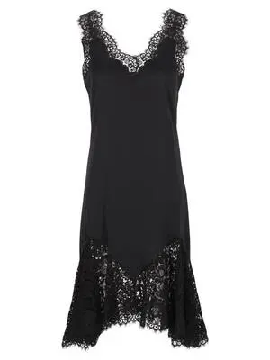 Stella McCartney Dress With Lace Details - Black
