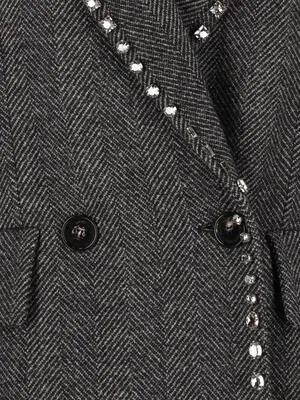 Stella McCartney Embellished Coat - Gray