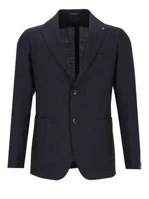 Tagliatore Montecarlo Suit In Wool Canvas - Gray