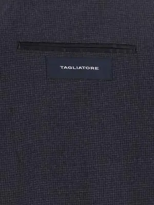 Tagliatore Montecarlo Suit In Wool Canvas