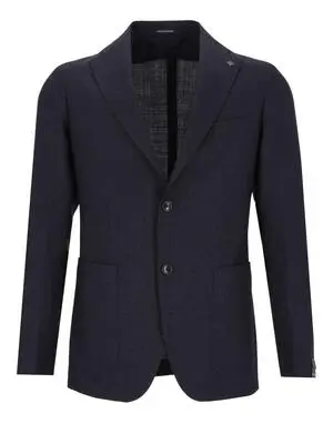 Tagliatore Montecarlo Suit In Wool Canvas - Gray