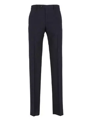 Tagliatore Montecarlo Suit In Wool Canvas - Gray