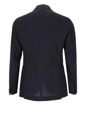 Tagliatore Montecarlo Suit In Wool Canvas - Gray