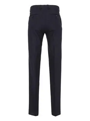 Tagliatore Montecarlo Suit In Wool Canvas - Gray