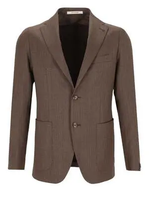 Tagliatore Monte Carlo Single-breasted Suit - Brown