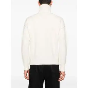 AMI Paris Neutrals Sweaters & Knitwear Jumpers