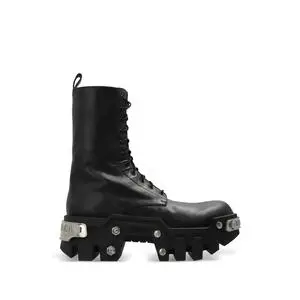 Gold Tone Boots For Men