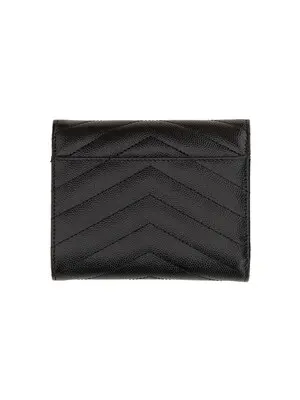 Saint Laurent Portafoglio Tri-fold "cassandre