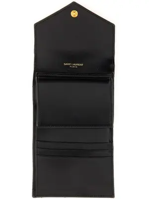 Saint Laurent Portafoglio "cassandre" Matelassé Multi-fold