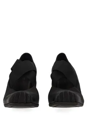 UMA WANG Ballerina In Pelle Con Tacco Medio