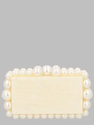 Cult Gaia Clutch "eos - Ivory