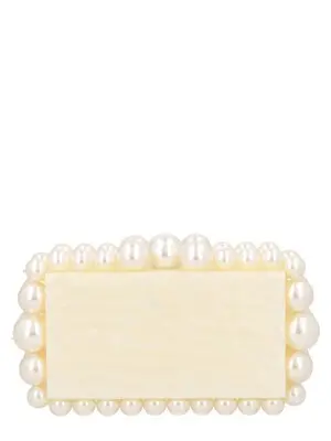 Cult Gaia Clutch "eos - Ivory