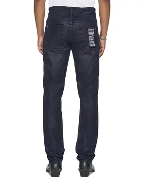 Ksubi Chitch Petrified Flock Cotton Blend Slim Fit 32.5 Jeans