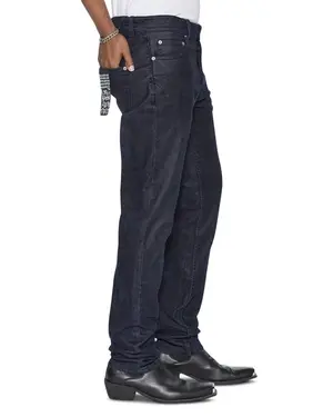 Ksubi Chitch Petrified Flock Cotton Blend Slim Fit 32.5 Jeans