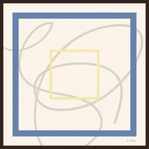 CIER Square Scarf - Yellow