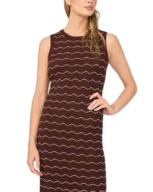 Ted Baker London Sophie Sleeveless Scallop Ripple Dress