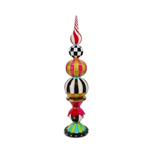 MACKENZIE-CHILDS Confetti Christmas Trophy Finial