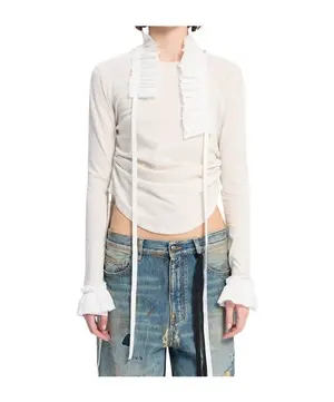 Ann Demeulemeester Cuffed Blouses