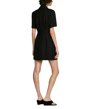 Sandro Baccarat Tailored Wrap Dress