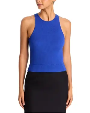 TOCCIN Avery Racerback Tank Top - Lapis