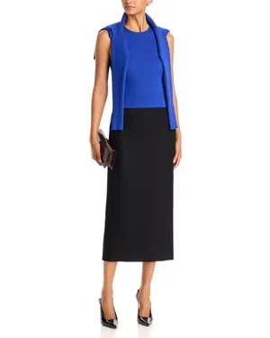 TOCCIN Avery Racerback Tank Top - Lapis