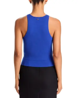 TOCCIN Avery Racerback Tank Top - Lapis
