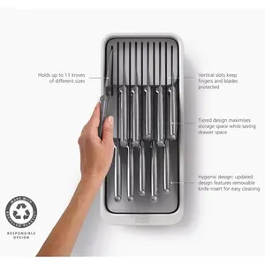 JOSEPH JOSEPH Drawerstore 2 Tier Knife Organizer