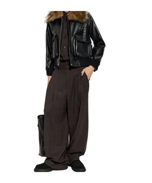 Sacai Faux Fur Jacket