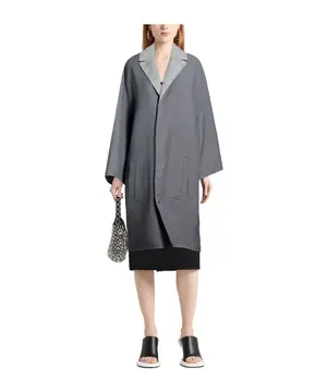Marni Loose-fitting Plaid Coat