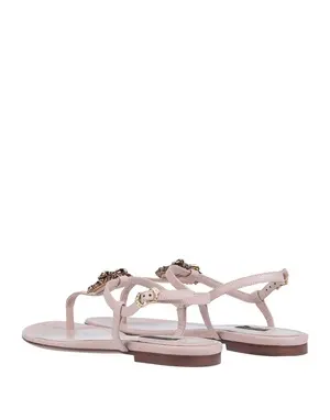 Dolce & Gabbana Minimalist Leather Sandals