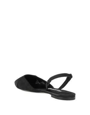 Dolce & Gabbana Plain Satin Flat Shoes