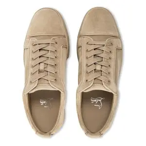 CHRISTIAN LOUBOUTIN Suede Lowtop Sneaker