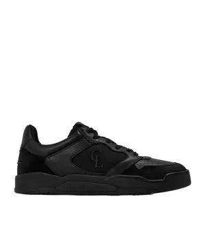 CHRISTIAN LOUBOUTIN Leathermesh Paneled Sneaker