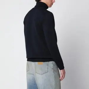 ROBERTO COLLINA Ribbed Turtleneck Knitted Sweater