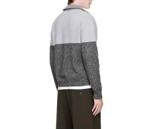 Jacquemus Long-sleeved Half-zip Sweater