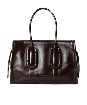 Marc Jacobs Glossy Leather Handbag - No